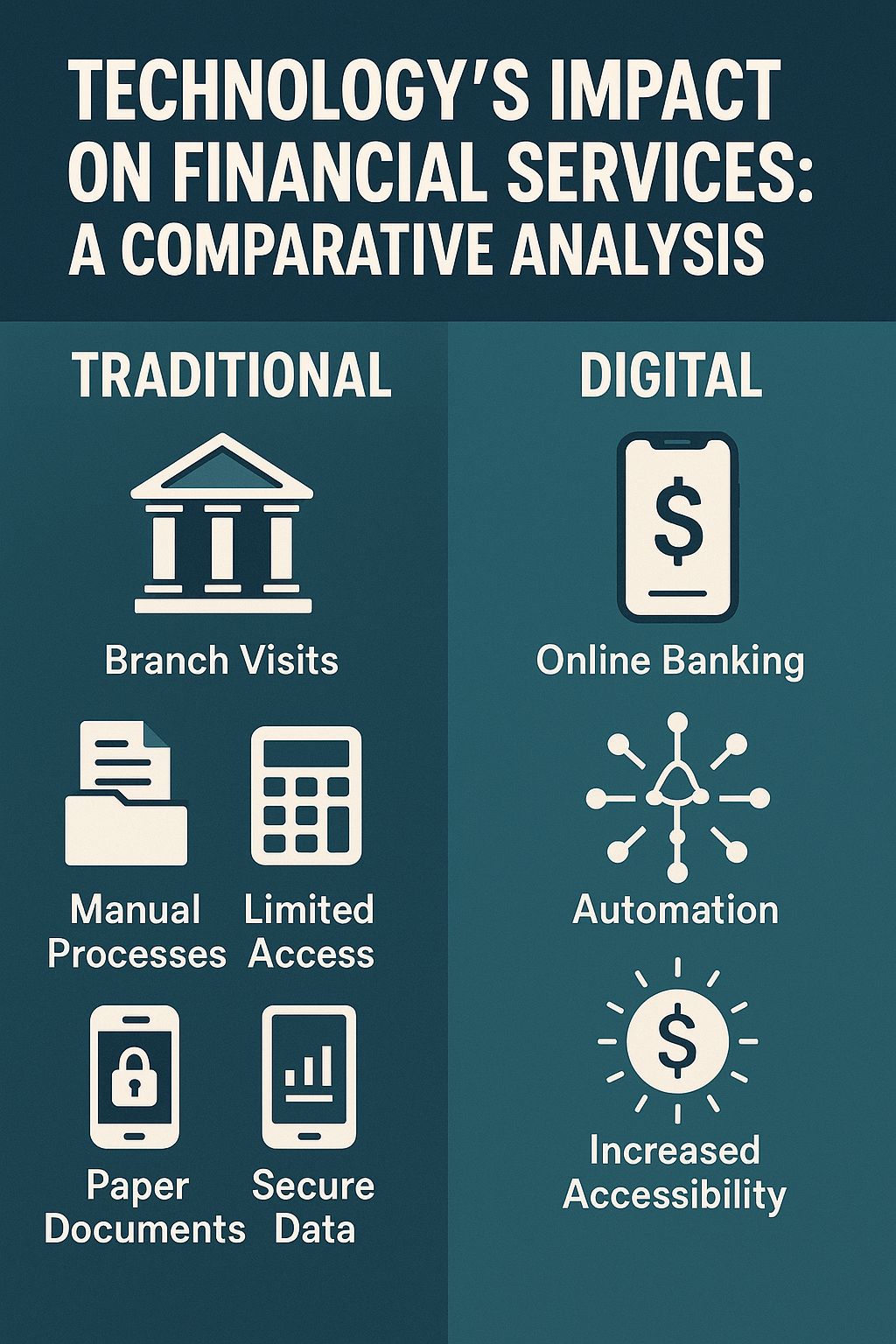 Technology's Impact on Financial Services: A Comparative Analysis